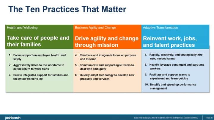 The Ten Keys To Business Resilience – JOSH BERSIN