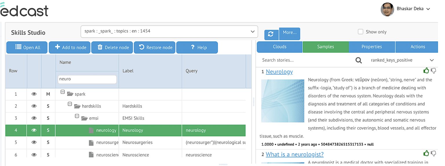 Building A Skills System Of Record: EdCast Releases Skills Studio ...
