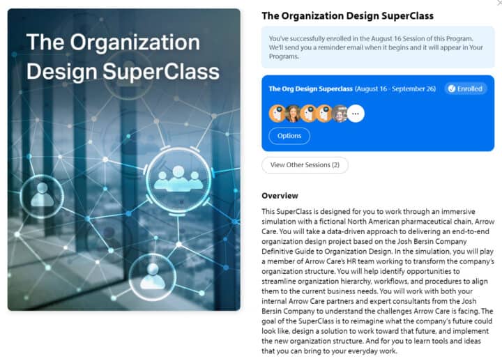 Introducing The Organization Design SuperClass! – JOSH BERSIN
