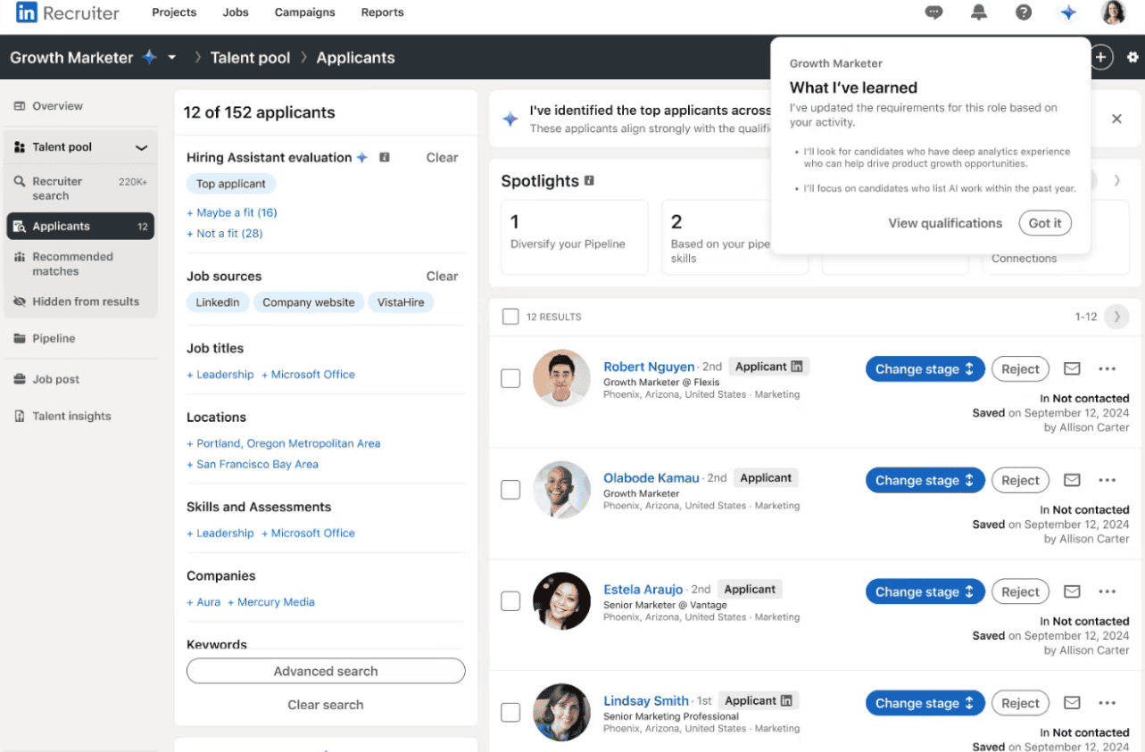 LinkedIn Enters AI Agent Race With LinkedIn Hiring Assistant – JOSH BERSIN